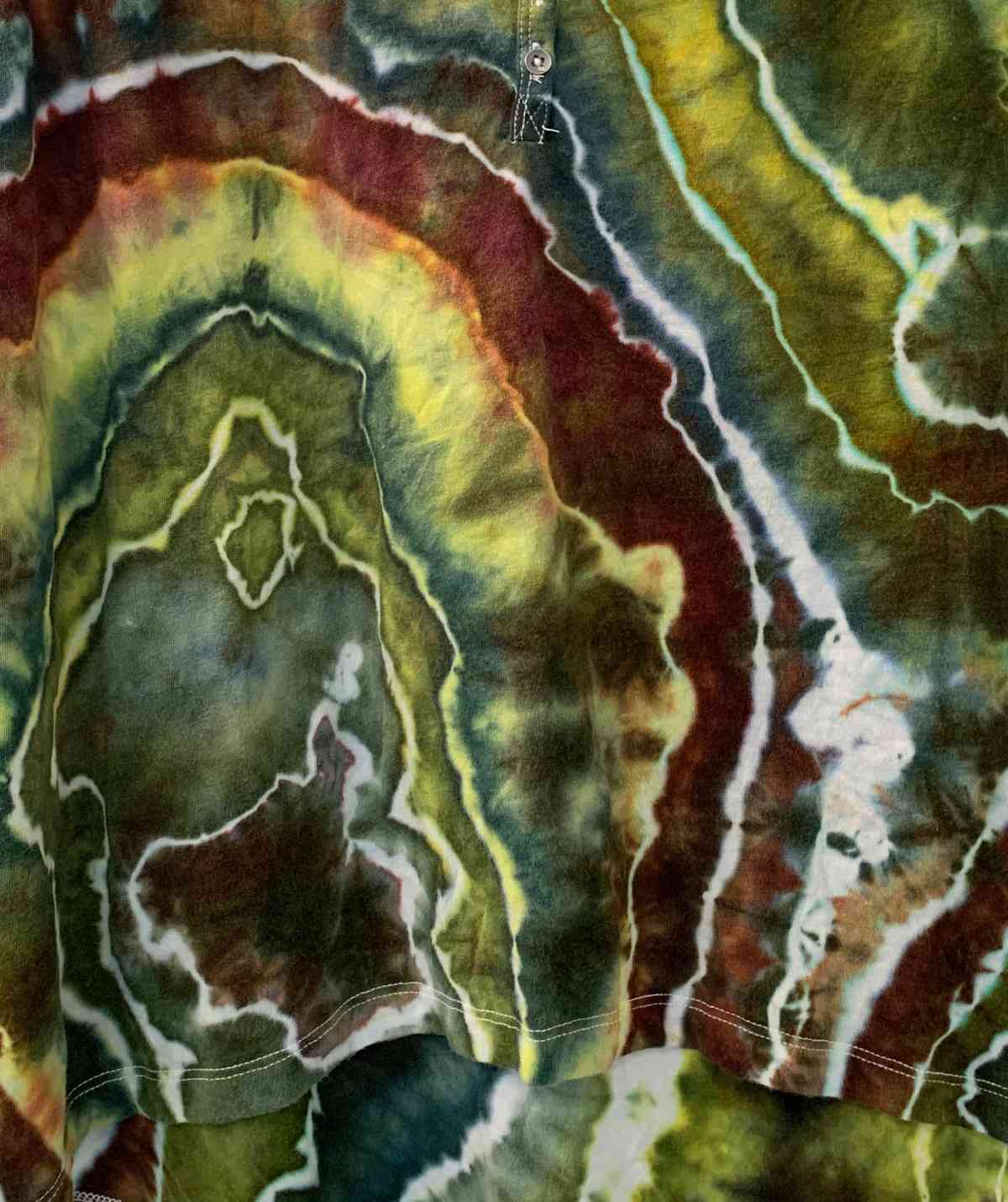 Geode Tie Dye Technique Ice Dyed Fiberartsy